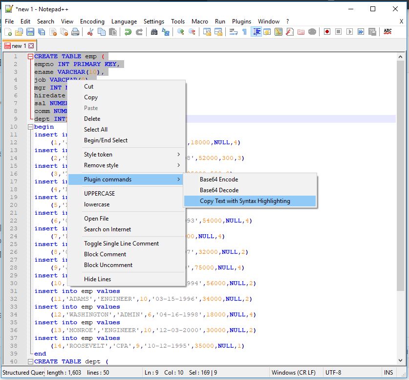 Embed Code Snippets Into Microsoft Word With Notepad Website Design